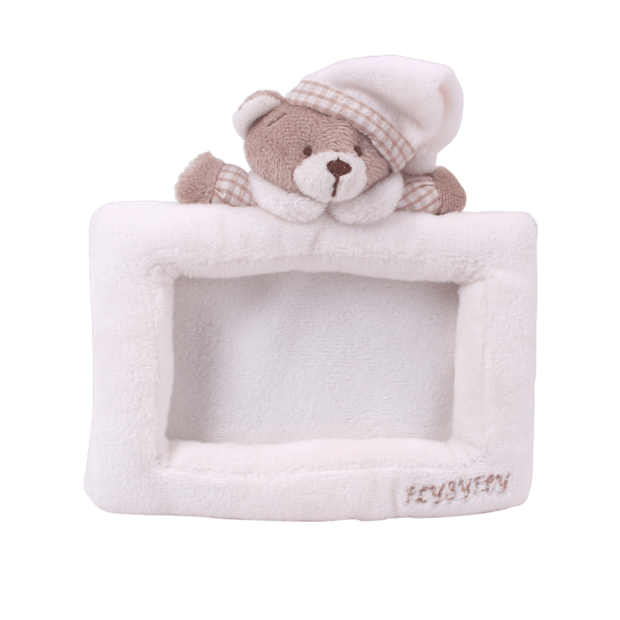 3D Bear Photo Frame (Beige) – FLYBYFLY SINGAPORE